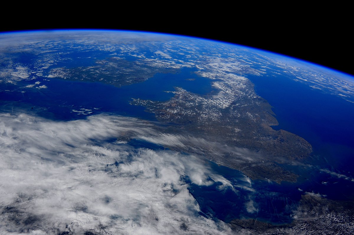 View of UK from Space - Destination Space